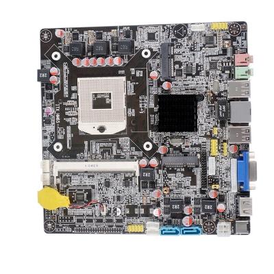 China PCWINMAX HM65 Industrial Mini ITX Motherboard LGA988 Socket DDR3 16GB Support Intel 2nd 3rd Gen Processors for sale