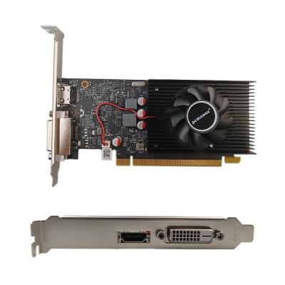 China PWINMAX GeForce GT 1030 2GB GDDR5 Low Profile Graphics Card DirectX 12 DVI HDMI Single Fan for sale