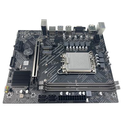 China PCWINMAX H610 DDR4 Motherboard LGA 1700 PCIe 4.0 M.2 Slot Micro ATX Support 12th 13th 14th Gen CPU for sale