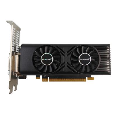 China PCWINMAX GTX 1050 Graphics Card 2GB GDDR5 128Bit Low Profile Dual Fan PCI-E 3.0 HD DP DVI Ports for Desktop PC for sale
