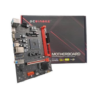 China PCWINMAX B450 AM4 Micro ATX Motherboard DDR4 64GB PCIe 3.0 SATA 6Gb/s M.2 USB 3.2 for sale