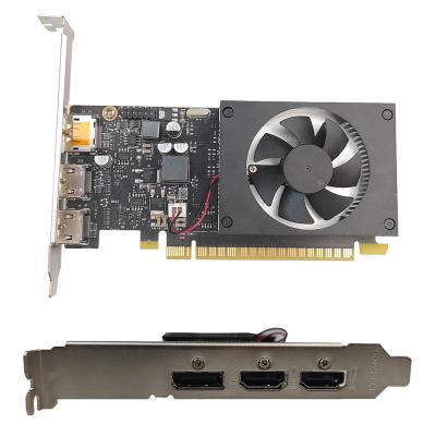 China PCWINMAX Geforce GT730 2GB 4GB DDR3 DDR5 64Bit 128Bit Low Profile Desktop Graphics Card for sale