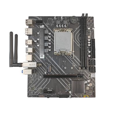 China PCWINMAX H610 Wifi DDR4 LGA 1700 mATX Motherboard for Intel 12th 13th 14th Gen i3 i5 i7 for sale