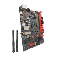 China PCWINMAX B450 Wifi Socket AM4 DDR4 64GB mATX Motherboard for Ryzen 1st 2nd 3rd Gen for sale