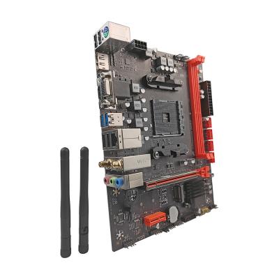 China PCWINMAX B450 Wifi Socket AM4 DDR4 64GB mATX Motherboard for Ryzen 1st 2nd 3rd Gen for sale
