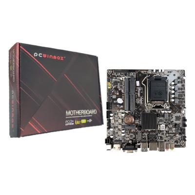 China PCWINMAX H510 LGA1200 Mini ITX Motherboard Dual Channel DDR4 64GB VGA+HD Output for sale