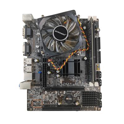 China PCWINMAX Original G41 LGA775 Motherboard + 4GB DDR3 RAM + E5 CPU +Fan Mainboard Combo for sale