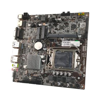 China PCWINMAX Mini ITX H81 LGA1150 Motherboard DDR3 16GB 1600MHz Support Core i3 i5 i7 4th Gen Xeon E3 V3 for sale