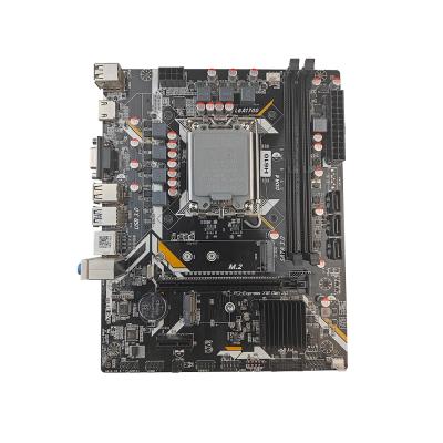 China PCWINMAX H610 LGA1700 Motherboard DDR4 M.2 NVMe PCIe 4.0 Supports 14th/13th/12th Gen Intel Core Processors MATX for sale