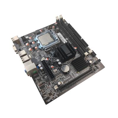 China PCWINMAX G31 LGA775 Motherboard Xeon CPU Combo DDR2 4GB Micro ATX Office PC Bulk OEM for sale