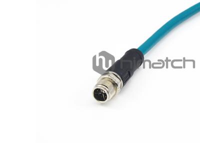 China IP67 Waterproof Industrial Ethernet Cable M12 A Code 4P CC Link Durable Cable for sale