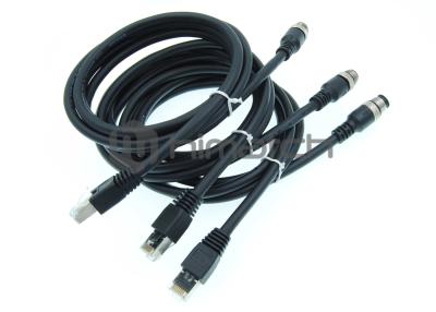 China OEM Industrial Ethernet Cable / M12 A Coded Ethernet Cable IP PROFINET for sale