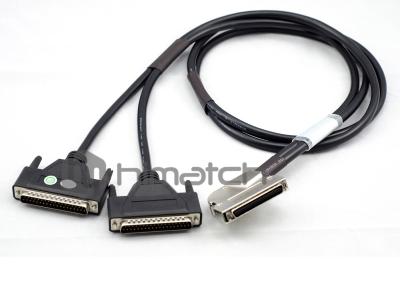 China 1.2m Length SCSI Data Cable MDR 68 Pin / DB 37 Pin For Industrial Equipment for sale