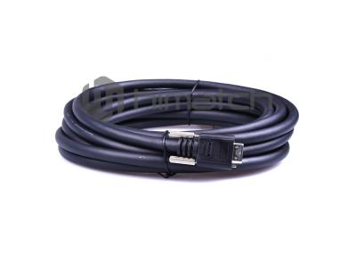 China AIA PoCL Power on Camera Link Flexible Cable  SDR Left Angled to MDR for sale
