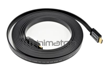 China Flat Industrial HDMI Cable / 15m Hdmi Cable 4K 60Hz CL3 Rated UL Certified for sale