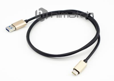 China Aluminium Shell USB C To USB 3 Cable 20cm Length For Sync Data Charging for sale