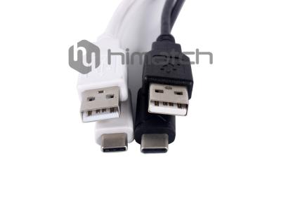 China Flexible USB C Charging Cable , Type C Fast Charging Cable 0.5m 1m 2m Length for sale