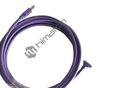 China Round Standard USB Cable , A/M To Micro B USB Cable With Thumbscrew Locking for sale
