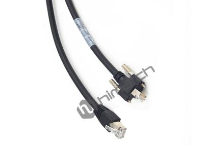 China High Speed Gige Vision Cable , Shielded Ethernet Cable M2 Nickel Plated Screws for sale