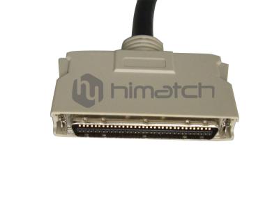 China Tinned Copper MDR Male To MDR 5m PVC 68 Pin SCSI Cable for sale