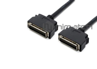 China MDR Male To MDR PVC 2m 50 Pin SCSI Cable For Servo Motor for sale