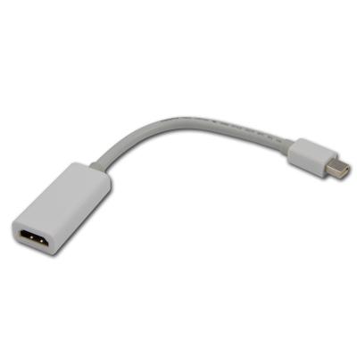 China Full 1080P Mini Displayport To HDMI Adapter Cable For Audio / Video Cable for sale