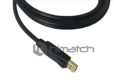 China DP 1.2 Cable / Displayport Cable Male To Male Gold Plated Cord For Lenovo for sale