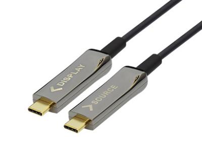 China 100m USB 3.1 Gen2 C Male To HDMI AOC Active Optical Cable for sale