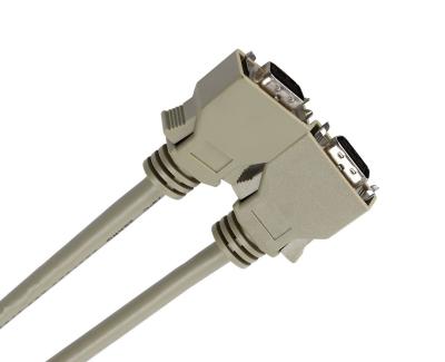 China Female To Female Tinned copper MDR 14 Pin SCSI Data Cable for sale