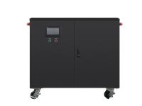 China Compact 128V 200AH LiFePo4 Portable Emergency Power System with BMS and HMI Control for sale