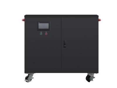 China Compact 128V 200AH LiFePo4 Portable Emergency Power System with BMS and HMI Control for sale