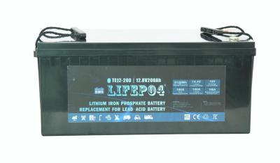 China 12V 200AH Portable LiFePO4 Battery with IP67 Rating and -20℃ to 60℃ Operating Range for Backup Power Systems for sale