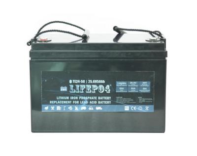 China 24V 42AH LiFePO4 Battery with BMS - 3000+ Cycles IP67 Rated Replacement for Lead Acid for sale