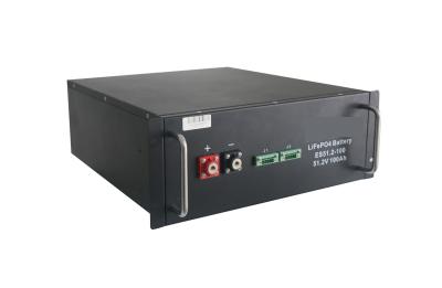 China LiFePO4 48V 100AH Rack Mount Battery System for Telecom Towers - 5120WH Capacity, -20℃ to 50℃ Operating Range for sale