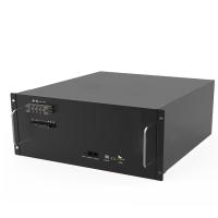 China 48V 50AH Telecom Rack Mount Battery Backup System IP40 Protection 5120WH Capacity for sale