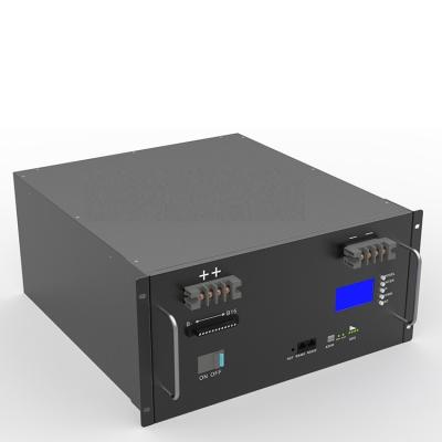 China 48V 100AH Lithium Iron Phosphate Battery Rack - 4800WH Capacity, IP40 Protection, -20℃ to 50℃ Operating Range for sale