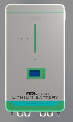 China 25.6V 200AH Solar Energy Storage System with 5120WH Capacity and Wall Mount Design for Domestic Use for sale
