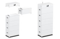 China 48V 400AH LiFePO4 Solar Battery with 5120-20240WH Capacity, CE/UL Certified for Residential Energy Storage for sale