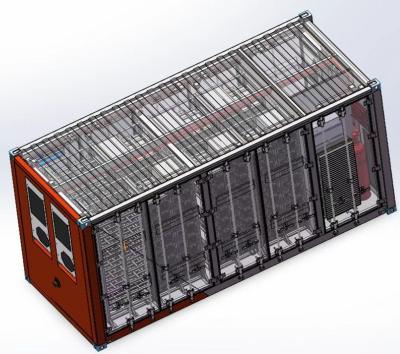 China LiFePO4 Pre-Engineered BESS Energy Storage System 500kW with 768-810V System Voltage and 161-172kWh Capacity for sale