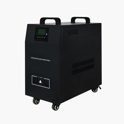 China 48V 5KW Portable Power Station with 5120WH LiFePO4 Battery, Pure Sine Wave Output for Camping and Emergency Backup for sale