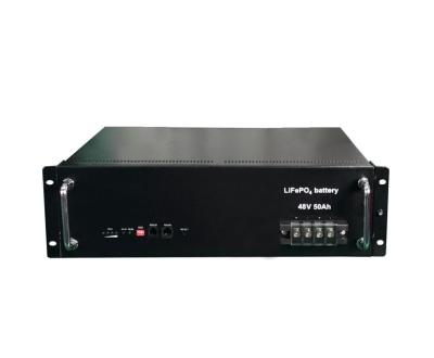China 5120 Telecom Power System 50AH 48V LiFePO4 Battery Pack with 5120WH Capacity and -20℃ to 50℃ Operating Range for sale