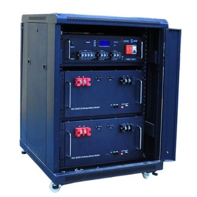 China 48V 200AH LiFePO4 DC Power System for Telecommunications - 5120WH Capacity, -20°C to 50°C Operating Range for sale