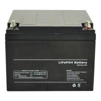 China 12V 50Ah LiFePO4 Battery IP65 ABS Case 640Wh Capacity for Camping & Outdoor Applications for sale