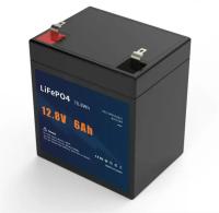 China 12V 6Ah LiFePO4 Lithium Battery for RV & Power Tools - 12.8V Nominal, IP65 ABS Case for sale