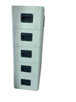 China 5KW 200AH LiFePO4 Battery Energy Storage System Stackable 51.2V 52Ah Module for sale