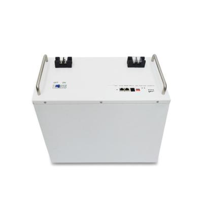 China Rack Tower LiFePO4 UPS 51.2V 100Ah Portable Power Pack with UL/CE Certification and 95% Efficiency for sale