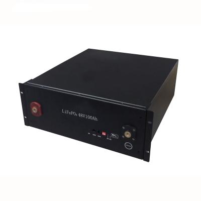 China 51.2V 100AH LFP Telecom Battery Bank with 5120WH Capacity and -20°C to 50°C Operating Range for sale