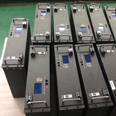 China 48V 200Ah LiFePO4 EV Lithium Battery Pack 600x400x220mm for UPS Solar System for sale