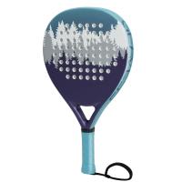 China 26cm Face Size WOOWAVE Carbon Fiber Custom EVA Memory Core Beach Padel Tennis Racket for sale