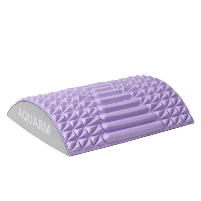 China Woowave Purple Lower Back Stretcher for Massage TPE Pillow Say Goodbye to Back Pain for sale